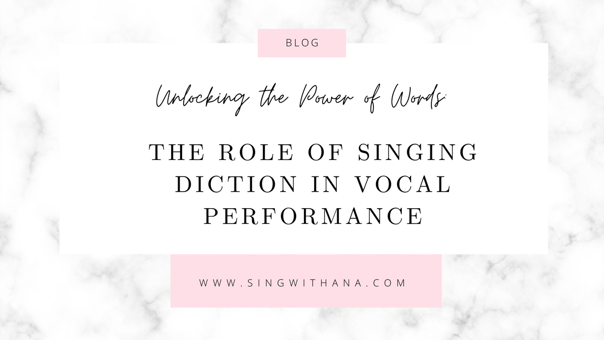 Master Your Singing Diction with Expert Online Vocal Coach – Vocal ...