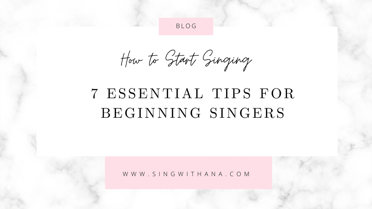 Beginner's Guide to Singing: Tips & Techniques – Vocal Coach Anastasiia